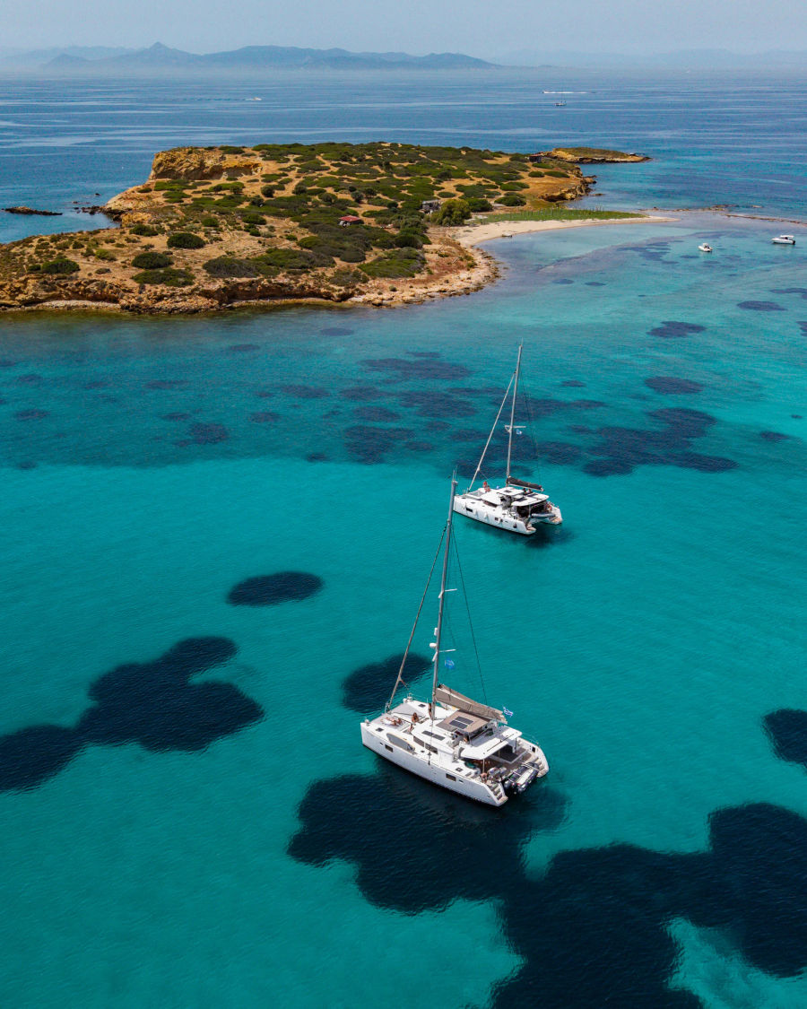 Athens Semi-Private Catamaran cruise with a Lagoon 45 - Golden Yachting ...